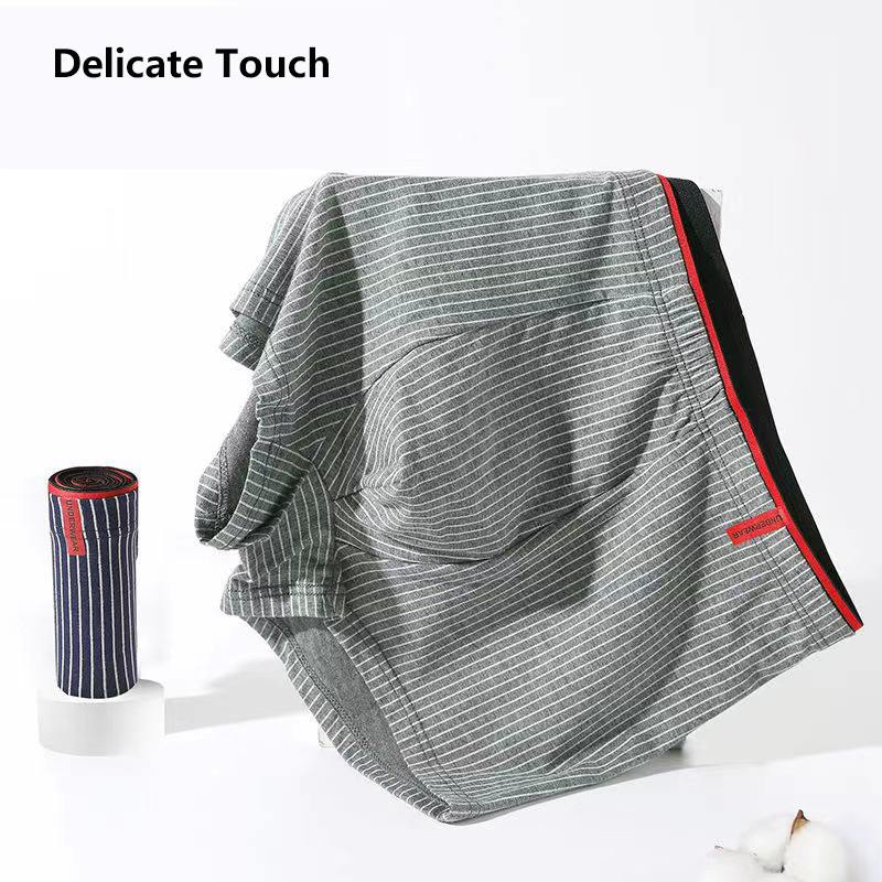 4-piece set of men's boxer briefs, comfortable, breathable, soft ...
