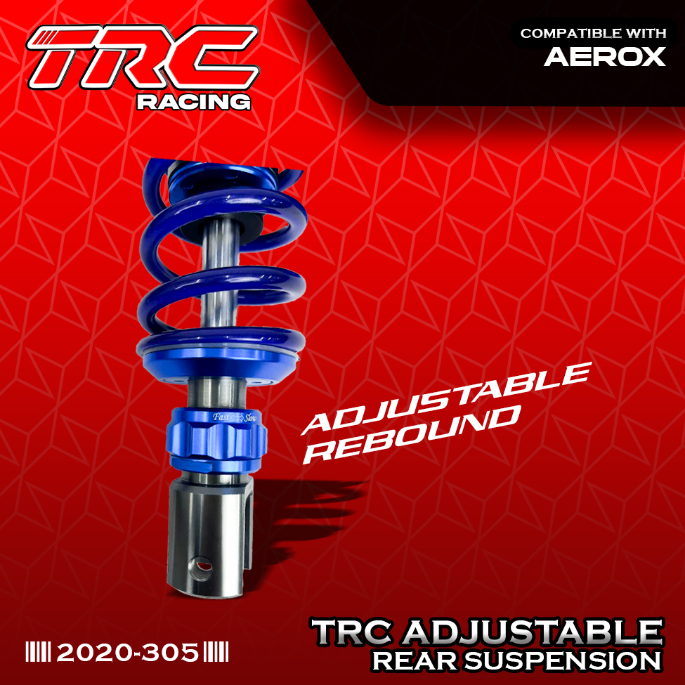 TRC Racing RACETECH-SERIES FULLY ADJUSTABLE 305MM REAR SHOCK SUSPENSION ...