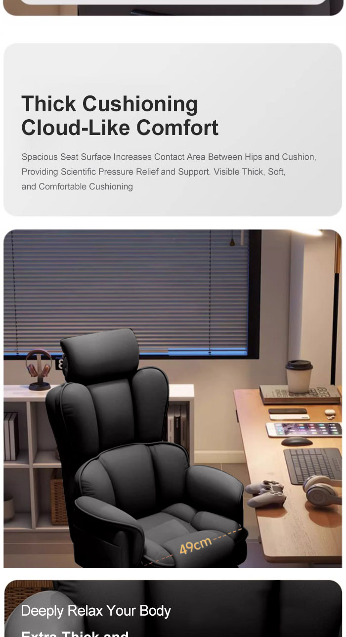 F&G Gaming chair Office chair ergonomic chair Lumbar Support chair ...