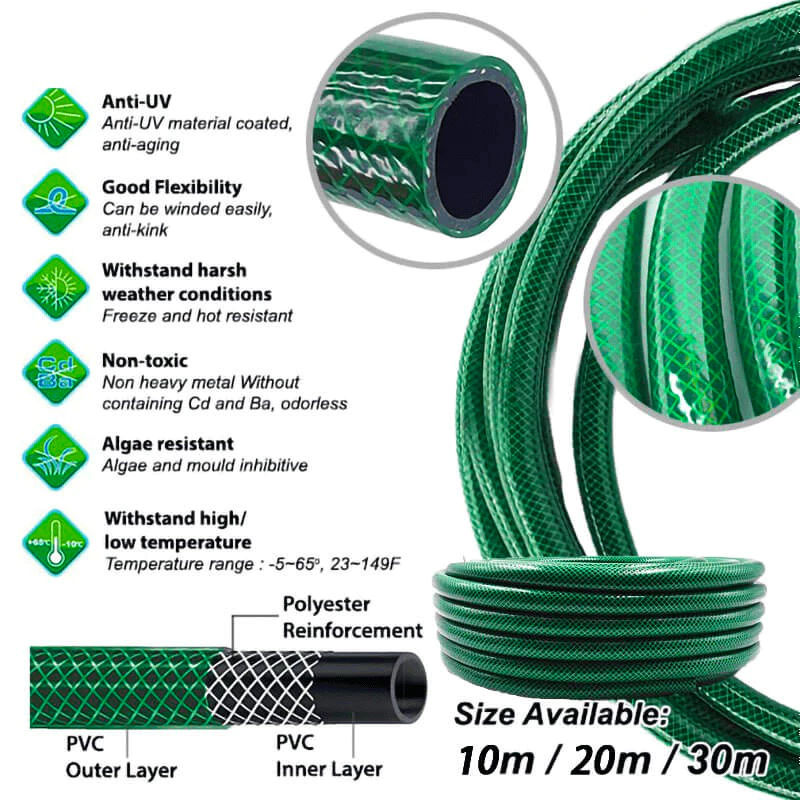 Keycool [Maghatid Ng Mga Gripo] PVC Garden Hose For Carwash And Hose ...