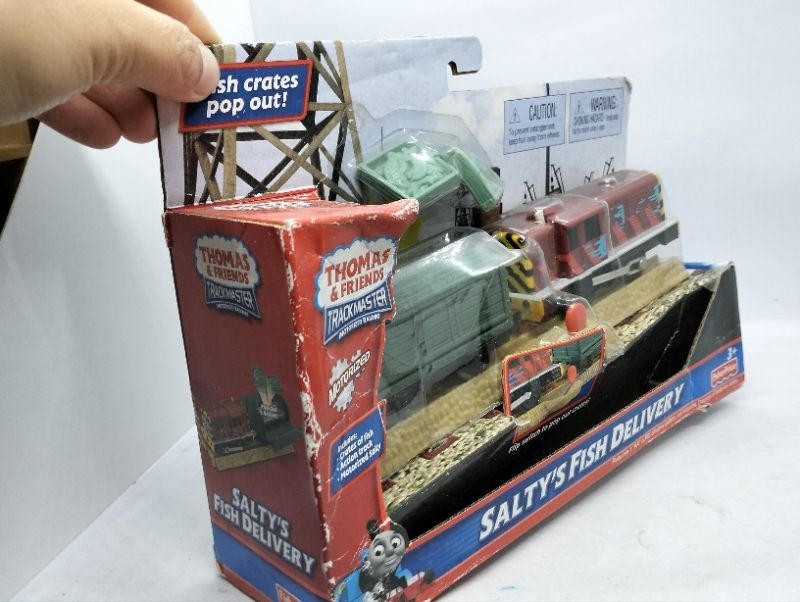 2011 Thomas & Friends Trackmaster Salty's Fish Delivery | Shopee ...