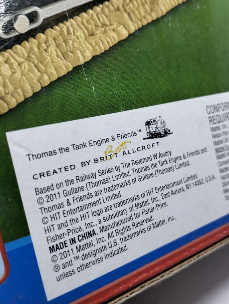 2011 Thomas & Friends Trackmaster Salty's Fish Delivery | Shopee ...