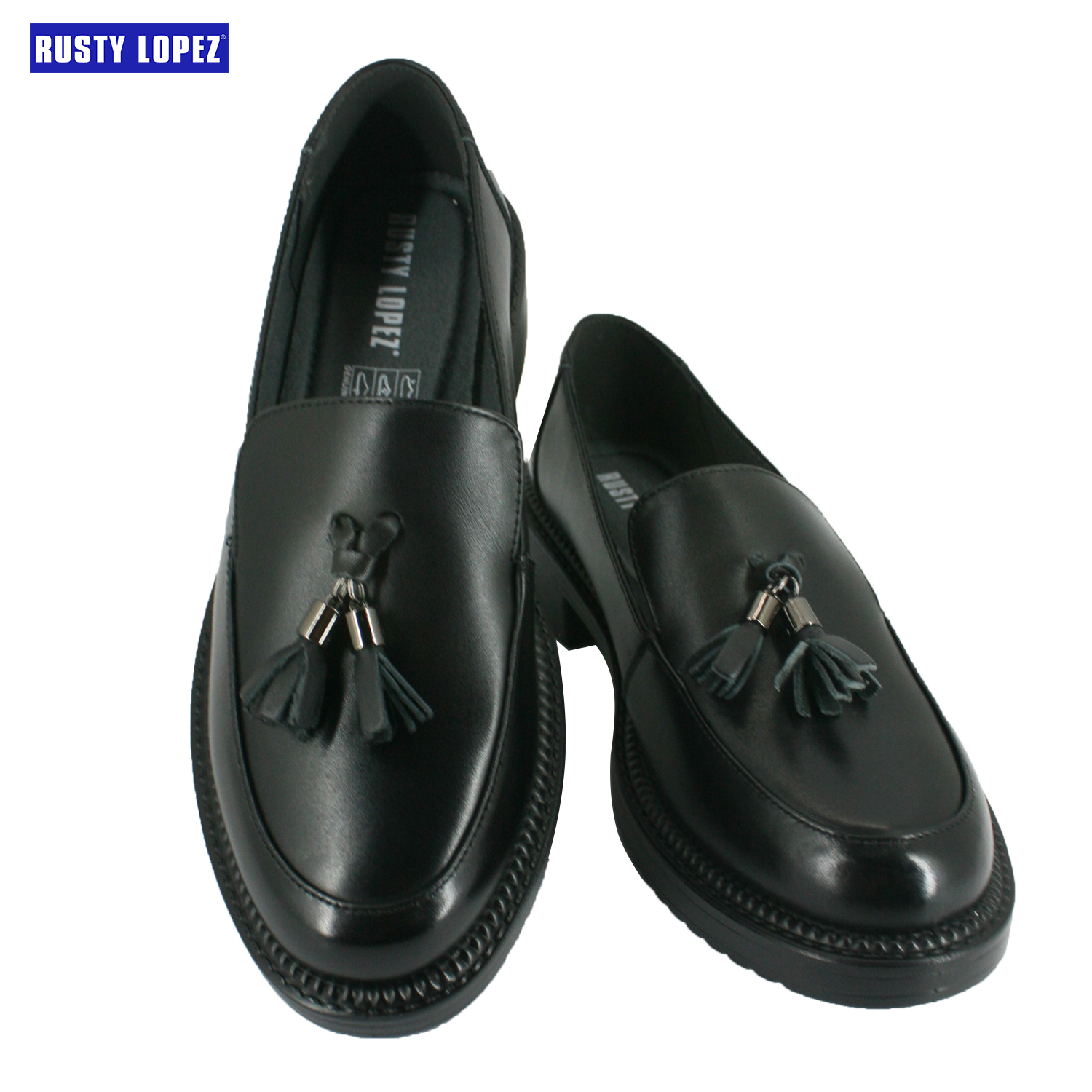 Rusty Lopez Ladies Leather Loafer Shoes (Rheese) | Shopee Philippines