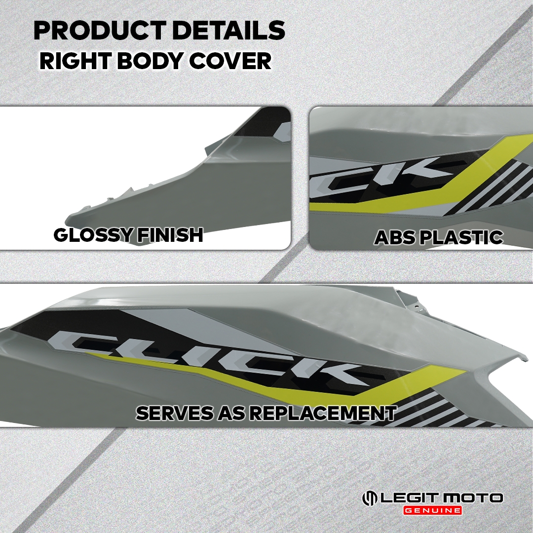LEGITMOTO HONDA CLICK V3 / V4 SIDE BODY COVER SIDE BODY FAIRING FOR ...