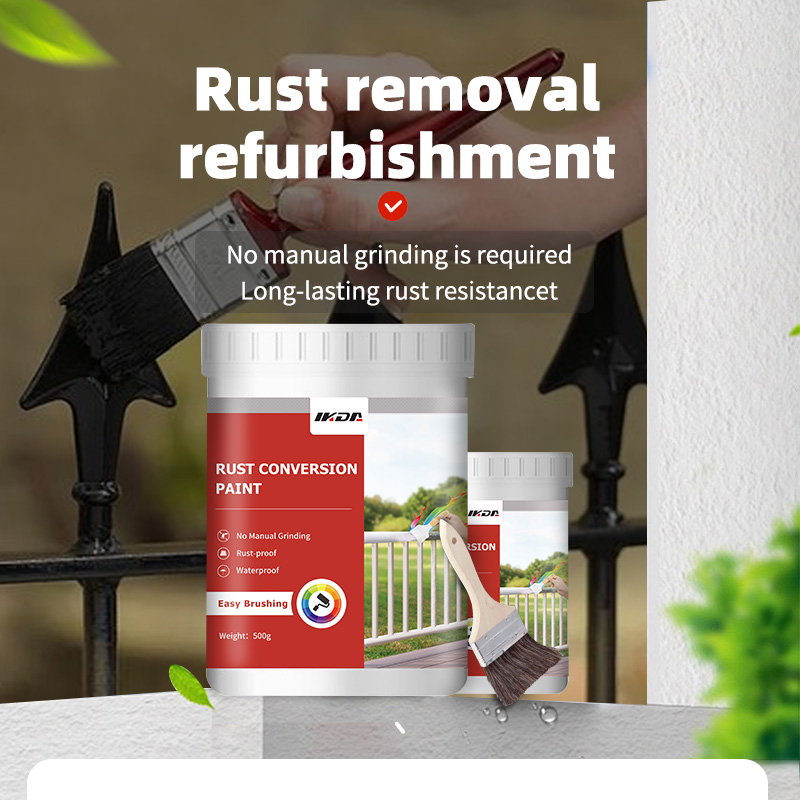 Free brush 5000G Anti Rust Paint For Metal Rust Remover Primer Paint ...