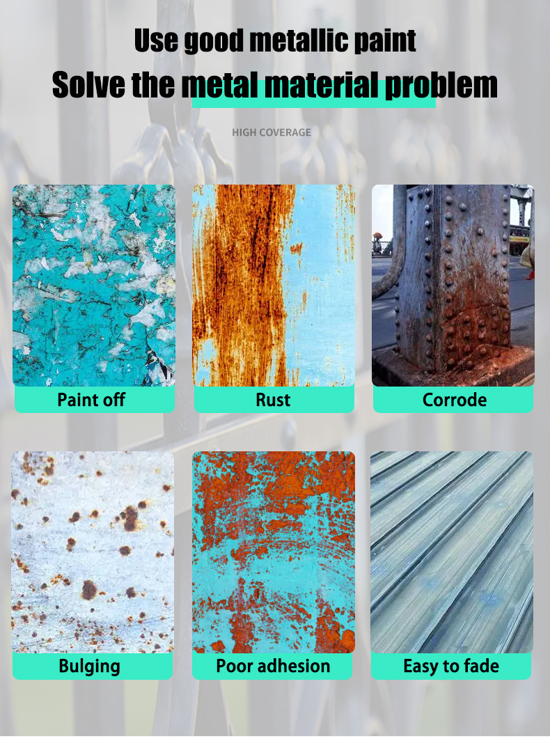 Free brush 5000G Anti Rust Paint For Metal Rust Remover Primer Paint ...