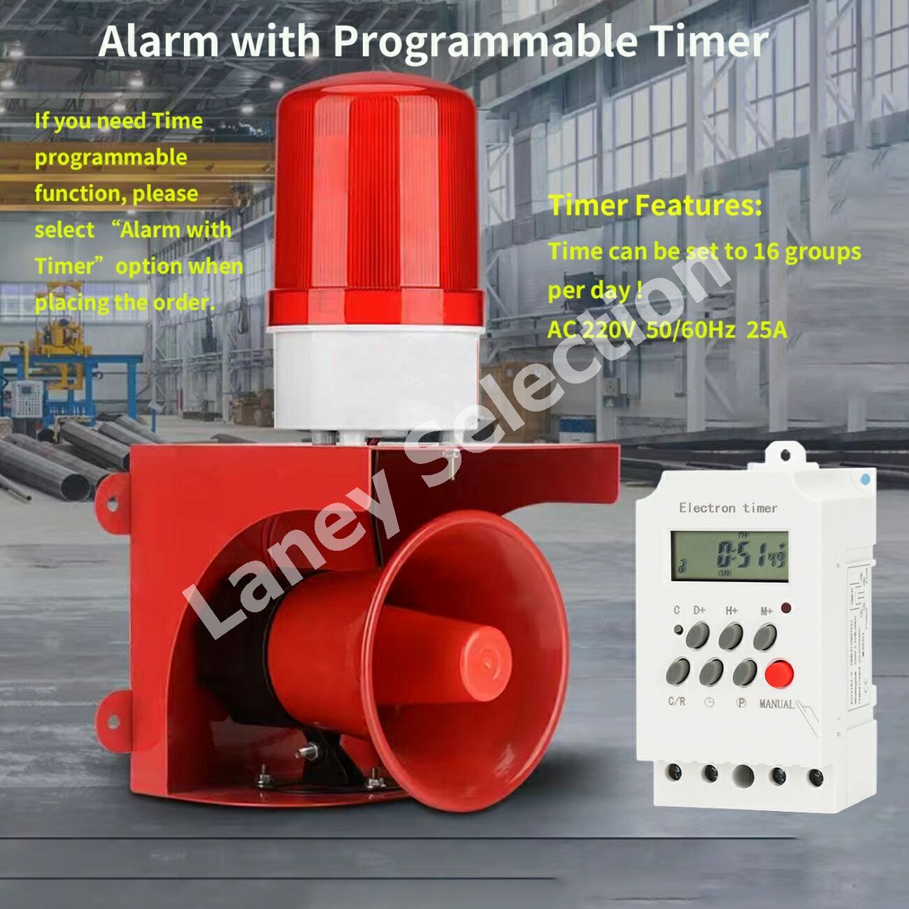 Multipurpose Remote Control Alarm PIR Sensor Alarm Programmable Timer ...