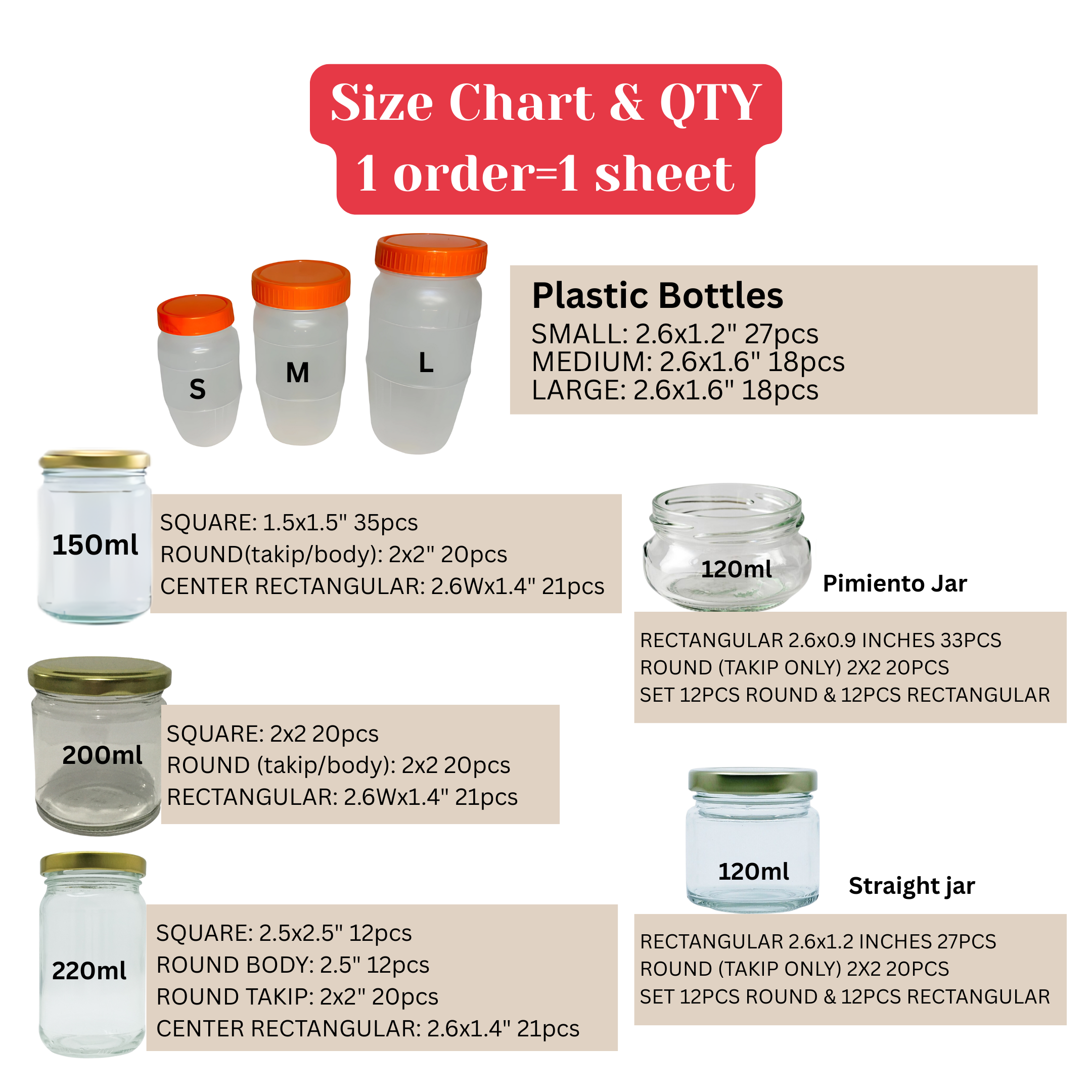 WATERPROOF LABEL STICKER FOR BAGOONG | Shopee Philippines