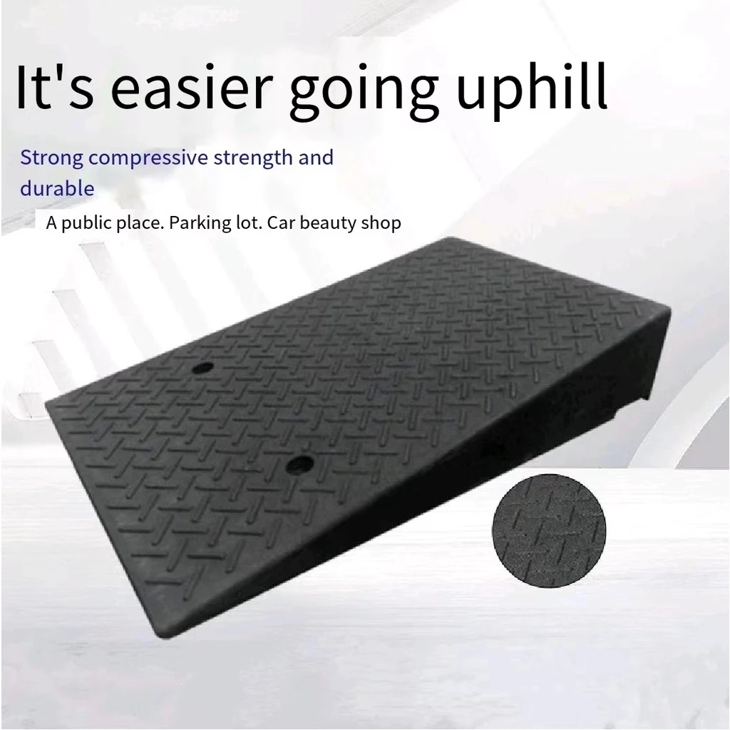rubber slope pad step rubber ramp sill,heavy duty portable uphill ...