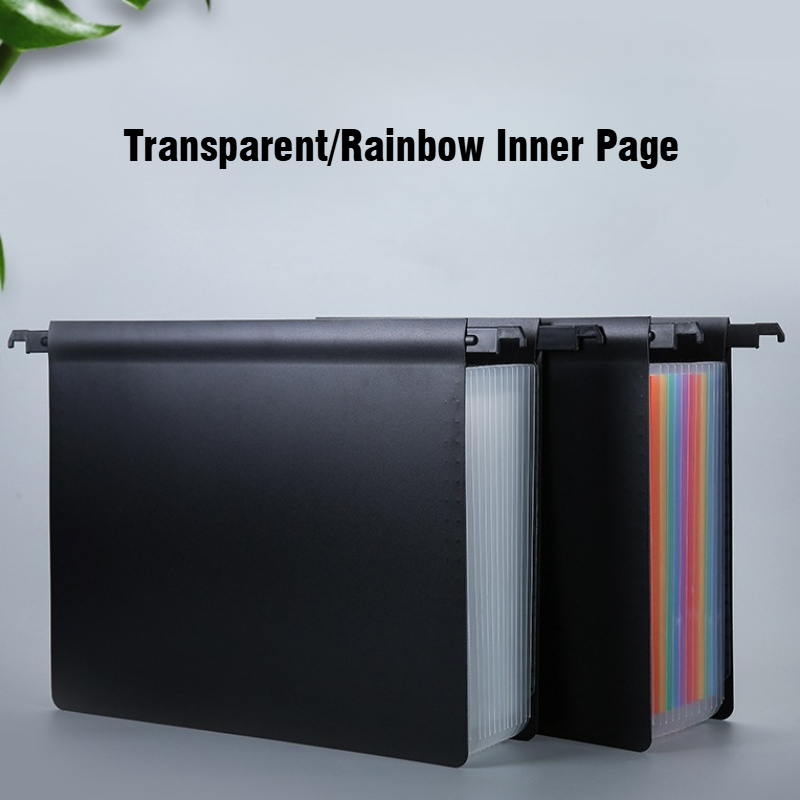 Hanging Expanding File Folder 13/25 Pockets Desk Paper Document ...