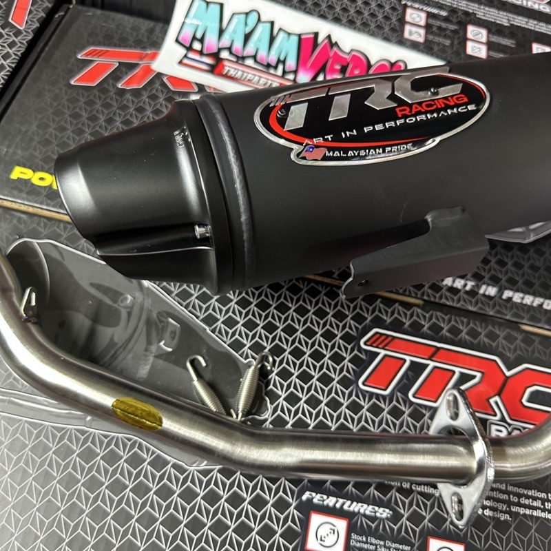 TRC PIPE NMAX V2- AEROX V2 SILENCER | Shopee Philippines