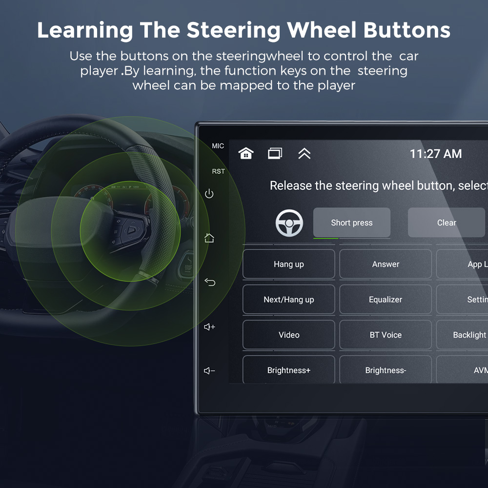 GEARELEC 7 Inch Android Head Unit Touch Screen Car Stereo With ...