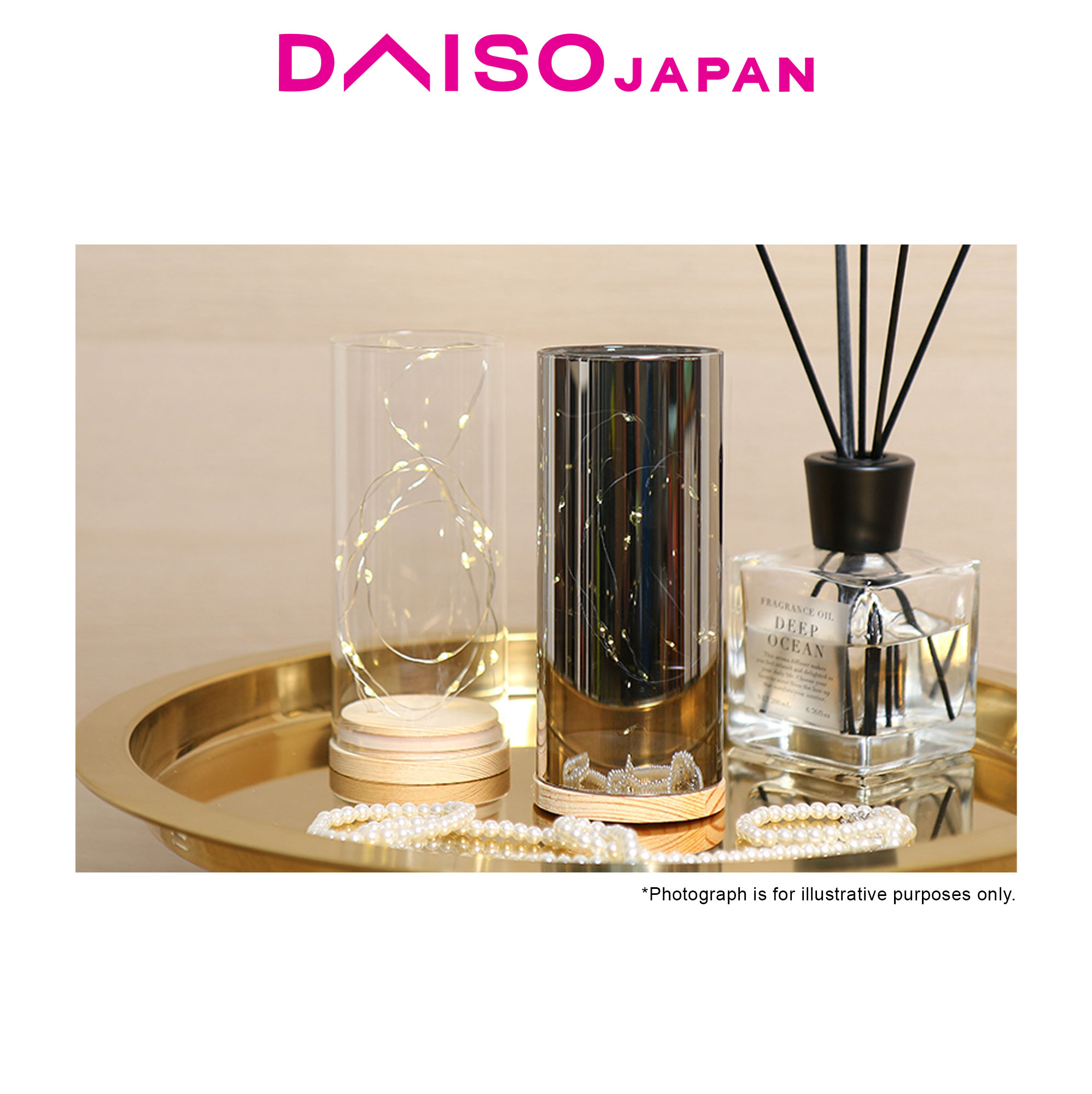 Daiso LED Glass Light | Shopee Philippines