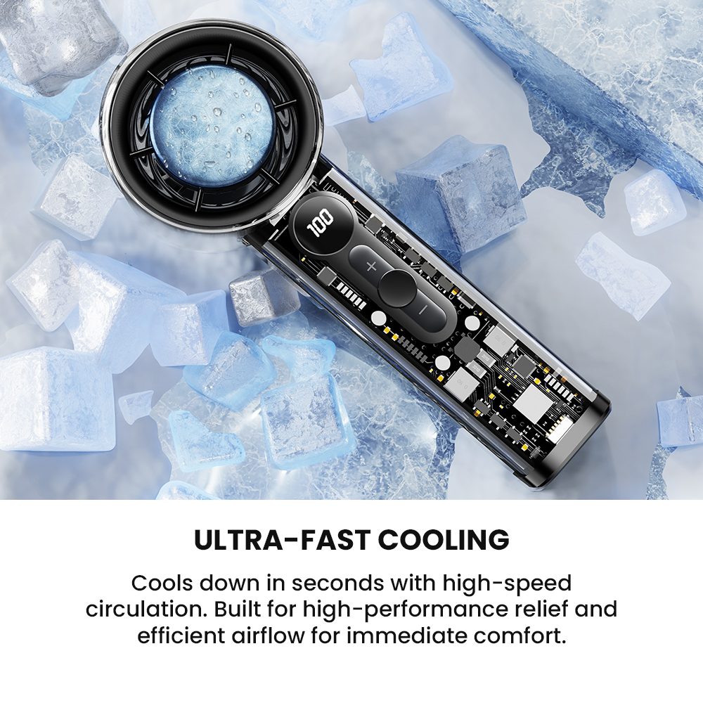 TYLEX XM75 High-Speed Refrigerant Fan Portable Ultrafast Cooling Effect ...