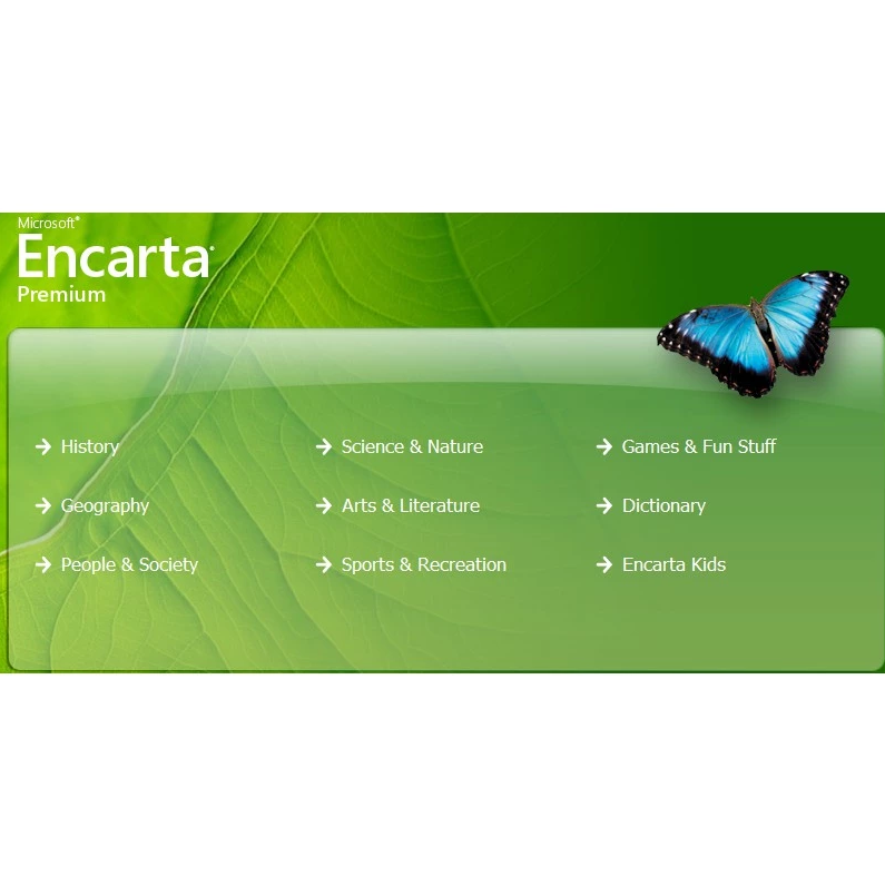 Microsoft Encarta Kids Premium Edition Homeschool Education | Shopee Philippines