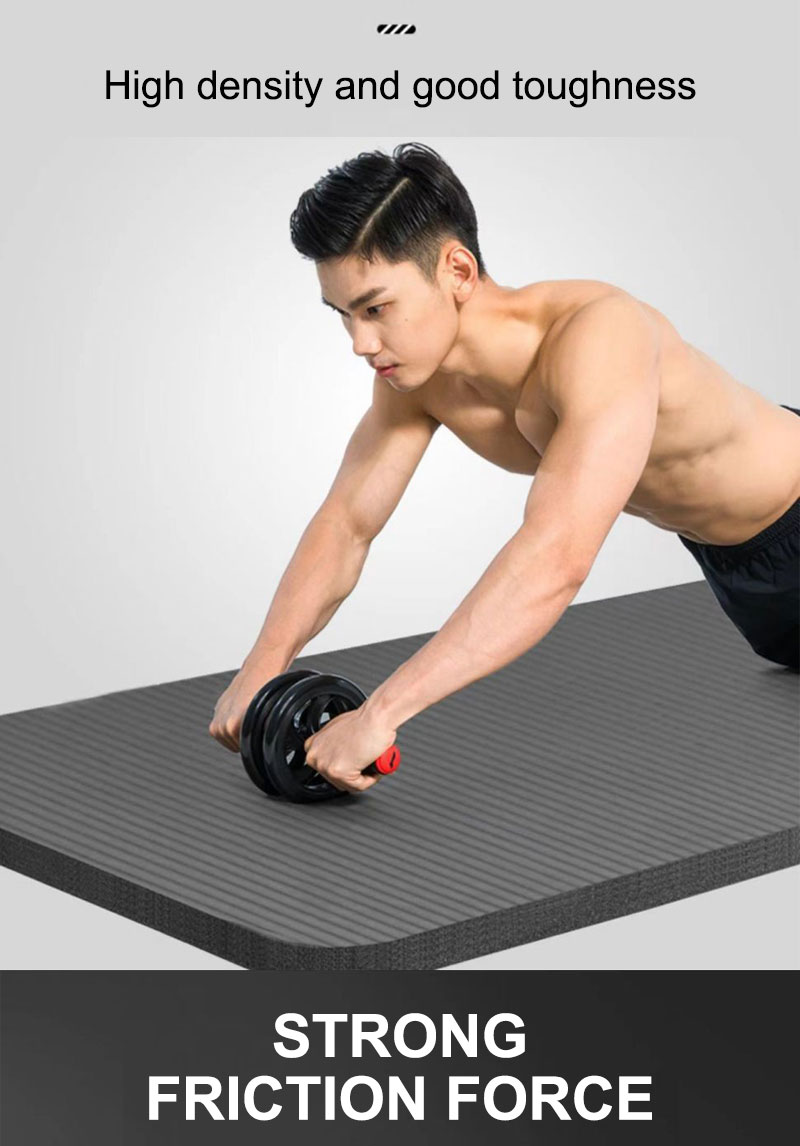 Yoga mat Exercise Workout mat Ultra wide Gym mat Soft Non-Slip Gym ...