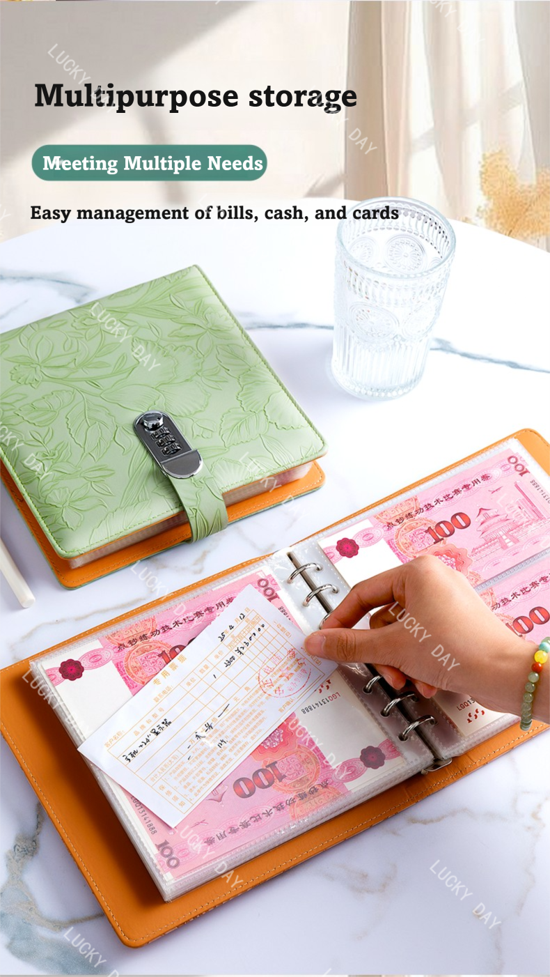 Ipon Challenge Booklet 200 envelope saving challenge Money Organizer ...