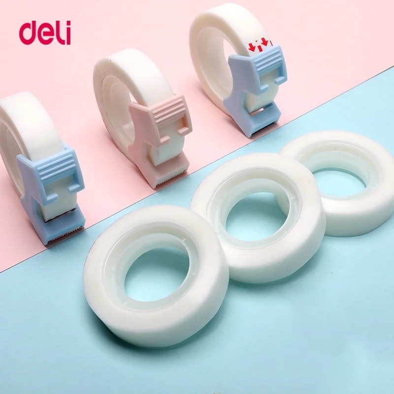 2 rolls Deli Invisible Tape Best Seller | Shopee Philippines