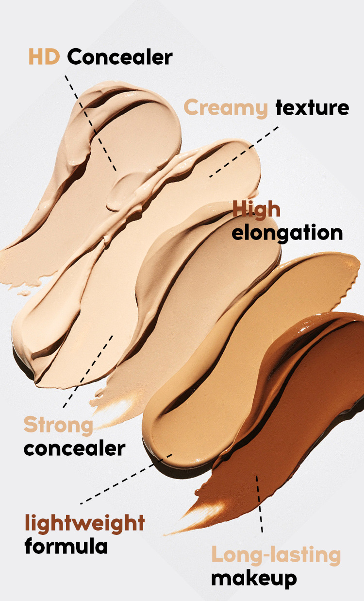 Coloured Concealer Facial Brightening Contouring Dark Circles Tear ...