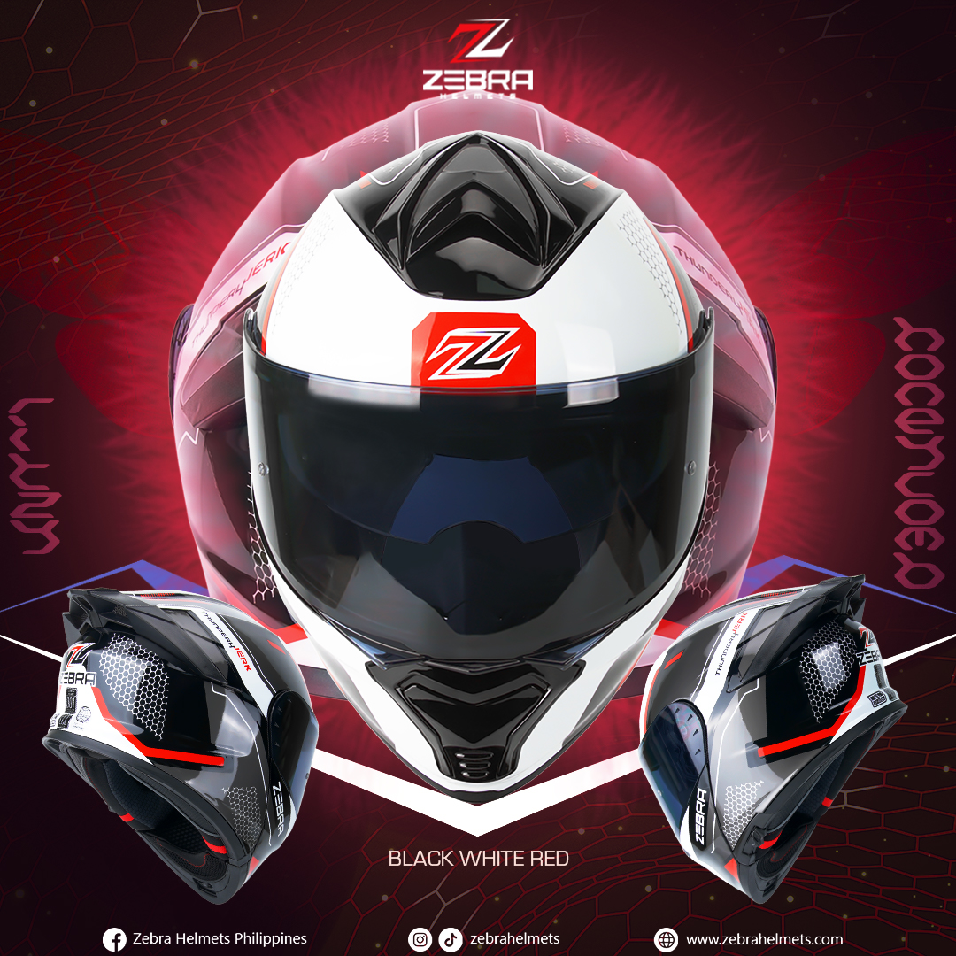 ZEBRA A113 RITZY modular dual visor helmet motorcycle helmet full face ...