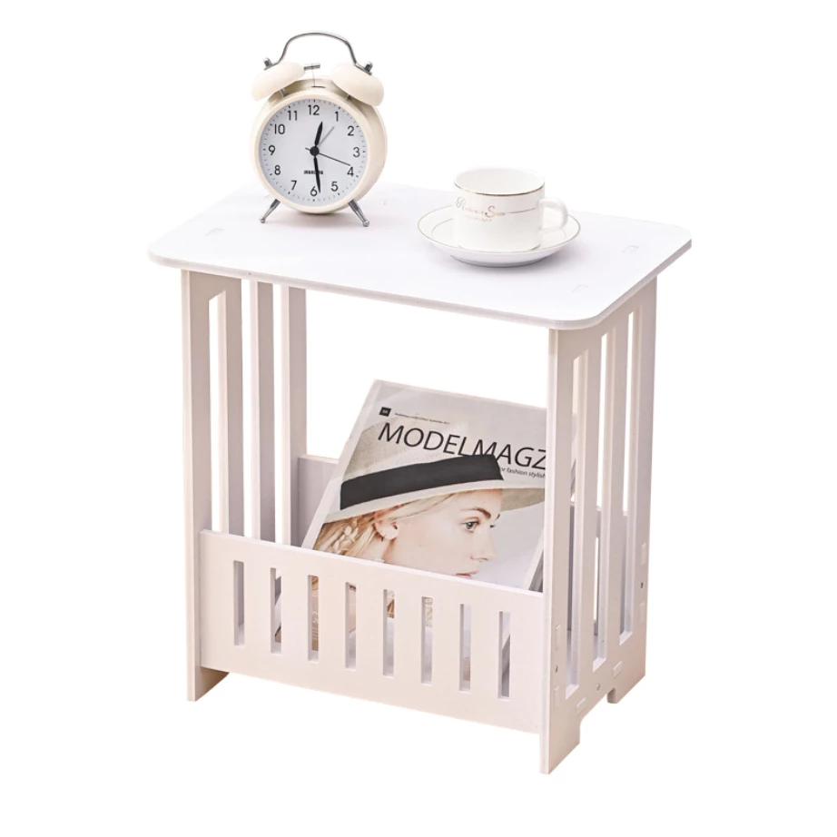 Bedroom Mini Bedside Small Square Table Simple Living Room Square ...