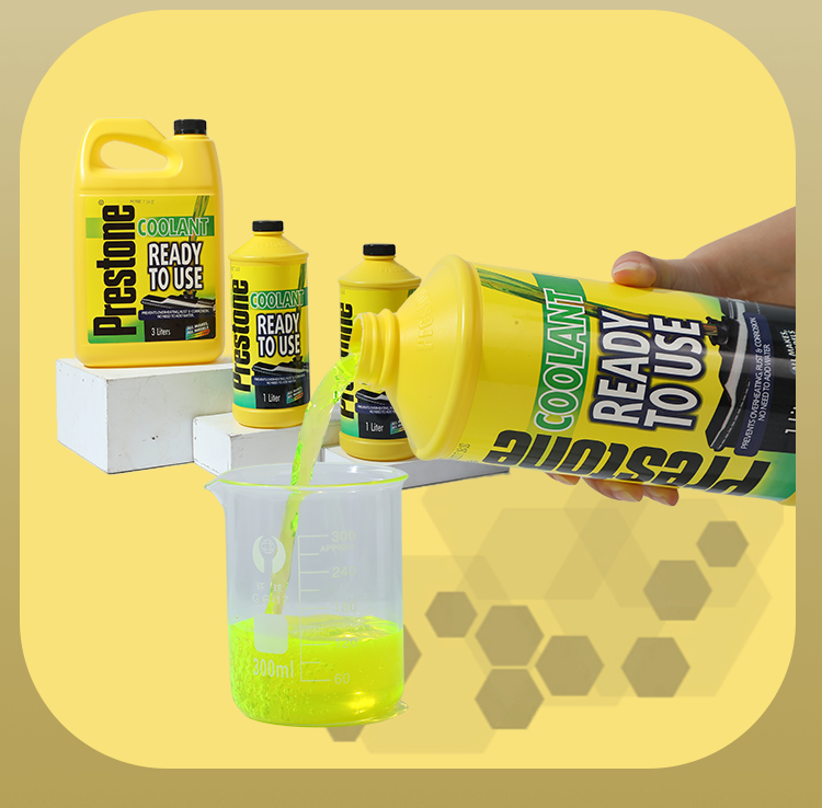 Prestone coolant ready to use 5X coolant for honda click 125i ...