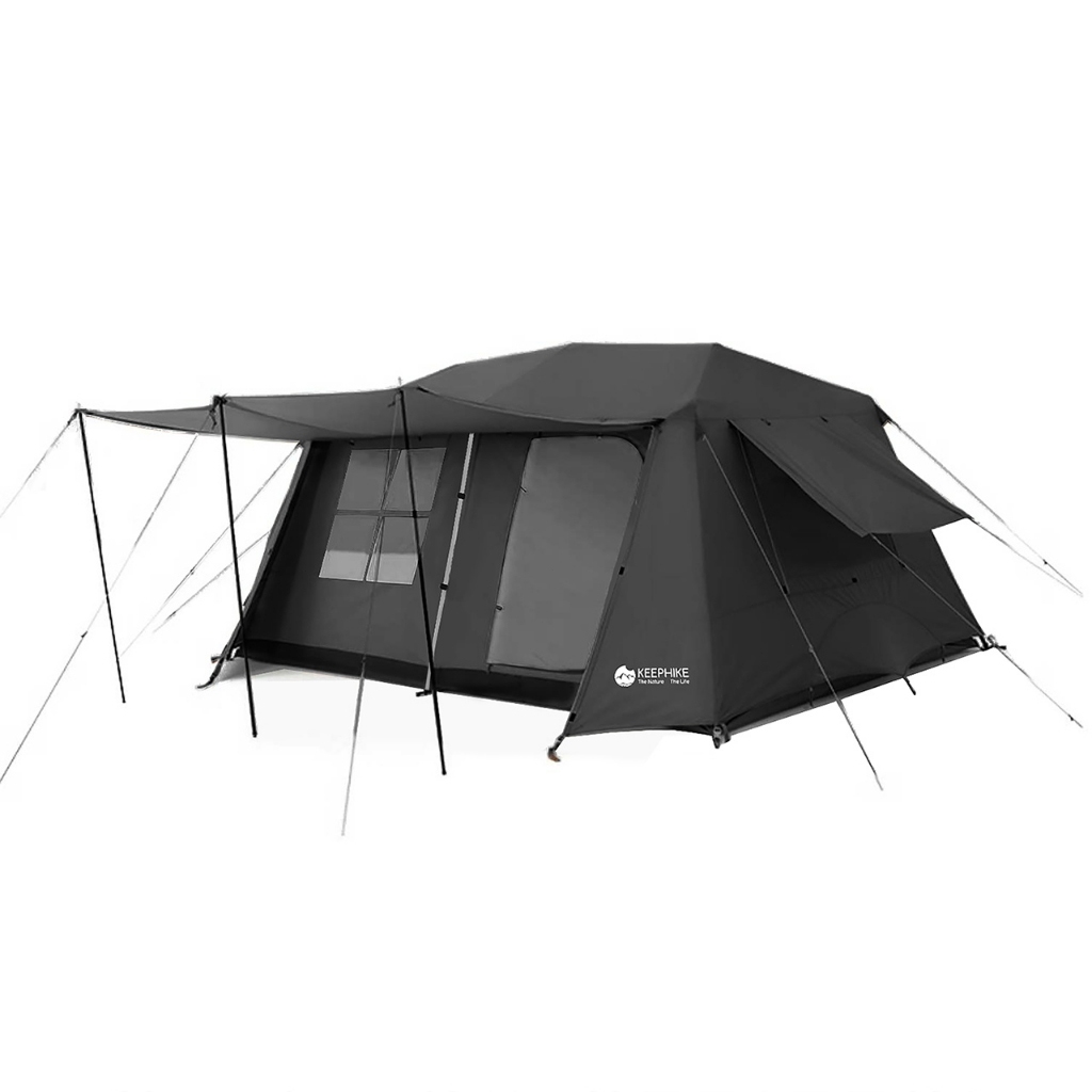 KEEPHIKE ridge tent outdoor fully automatic aluminum pole family ...