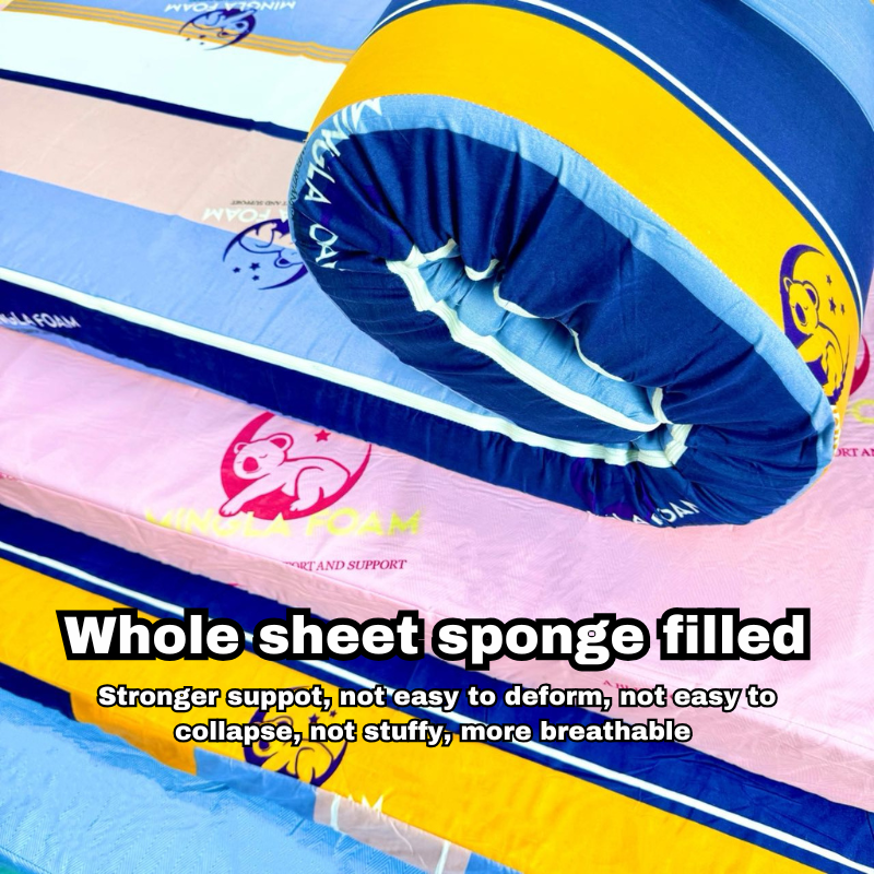 KUTSON Local Foam Mattress – Zipper Cover, Available in 2” or 4 ...