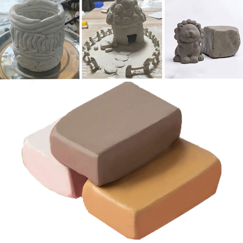 Non-Toxic Pottery Clay Air-Dried Self-Hardening Shaping Clay Pottery ...
