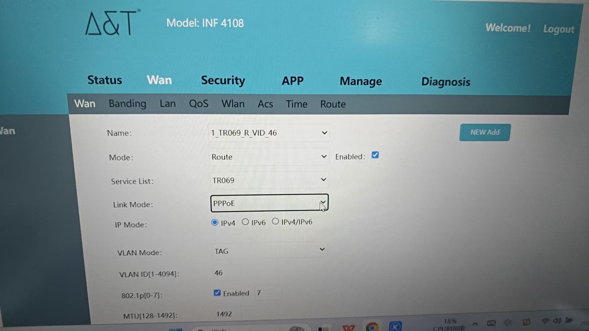 Used GS3101 XPON/GPON/EPON ONU 1GE+3FE+TEL+USB 2.4G Single-Band WiFi FTTH English Firmware Modem ...