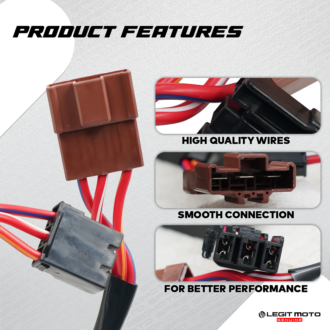 LEGITMOTO HONDA CLICK V2 / V3 / V4 ECU SOCKET WITH HEAVY DUTY CABLE FOR ...
