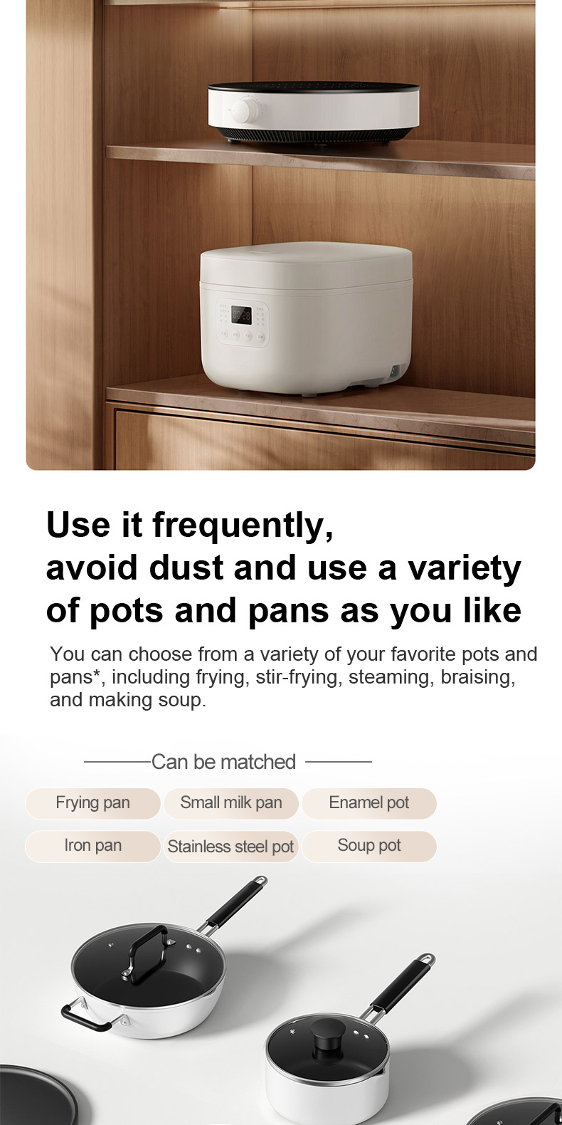 Xiaomi Induction Cooker 2100w Multi-function Cooker Precise Control ...