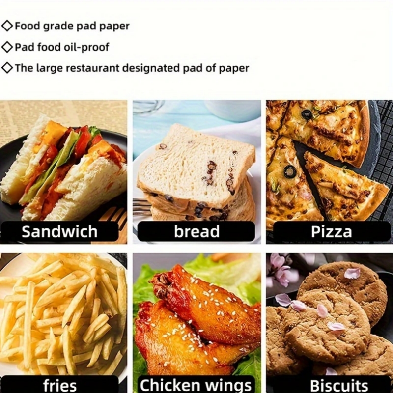 Kraft Parchment Paper – Non-Stick Wax Paper for Baking | Oil Absorption ...