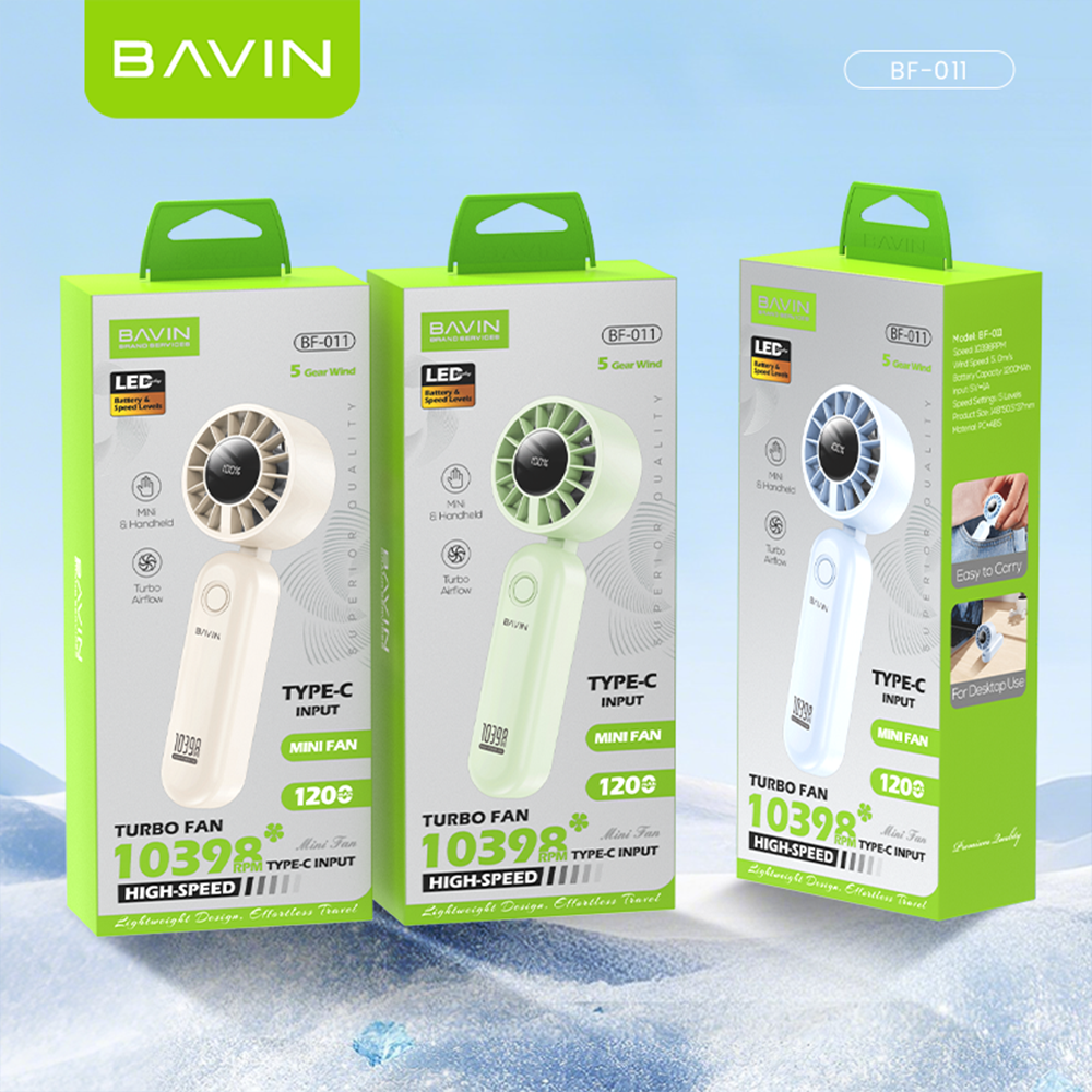 【Christmas Gift】BAVIN BF011 Portable Ultra Light Mini Foldable Turbo ...