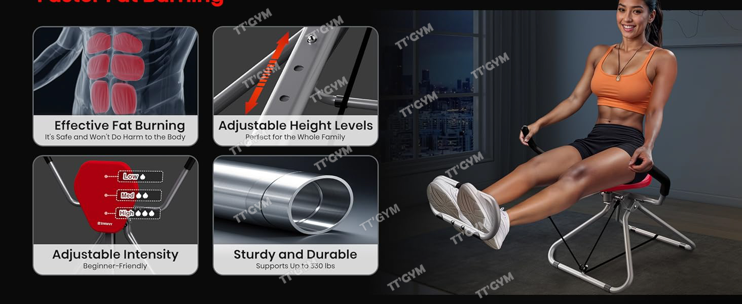 Home Ab Workout Machine,Core Training Equipment,MultiFunctional Ab ...