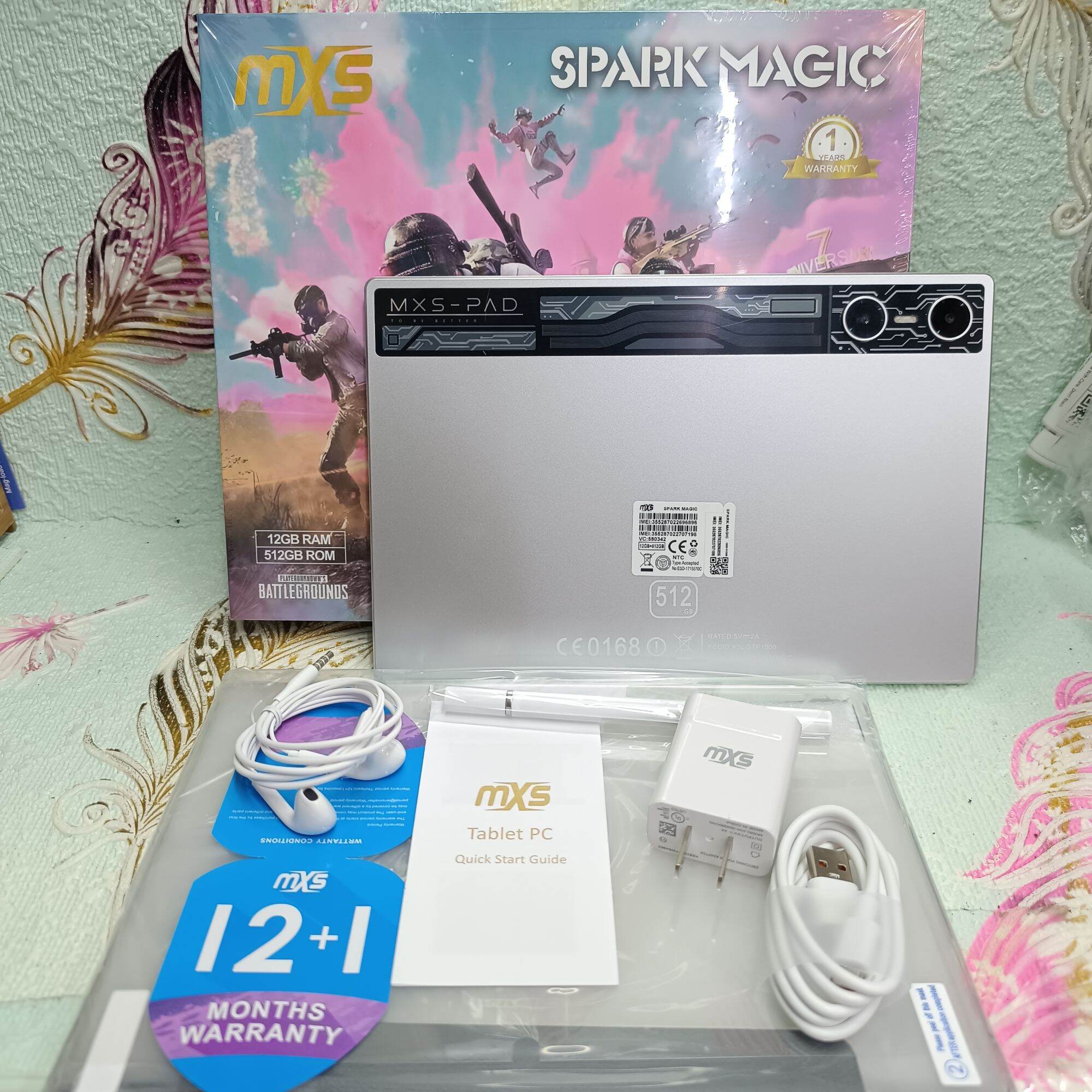 MXS Spark Magic android tablet for kids 8GB+256GB 6000mAh Dual SIM with ...