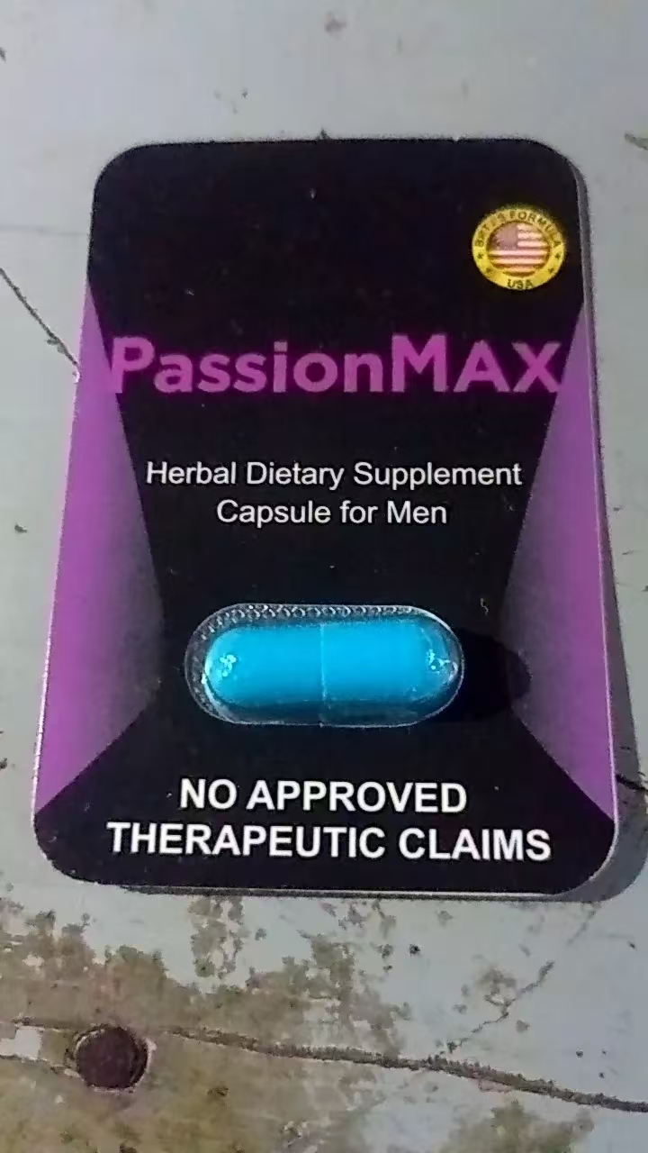 Brand new genuine Passion Max herbal dietary supplement for men, 100% ...