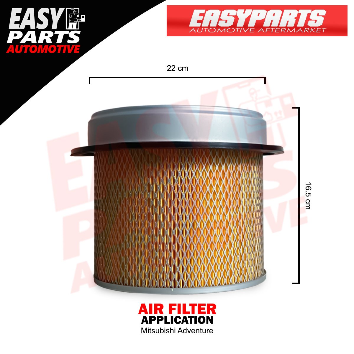 AGL Air Filter Mit. Adventure AAF-2420 | Shopee Philippines