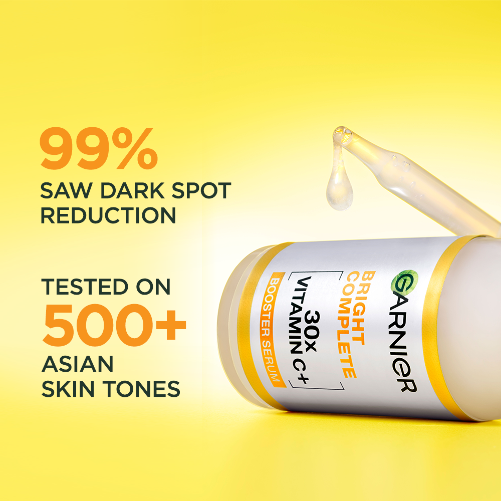 NEW Garnier Vitamin C Starter Kit: Salicylic Acid Cleanser, Niacinamide ...
