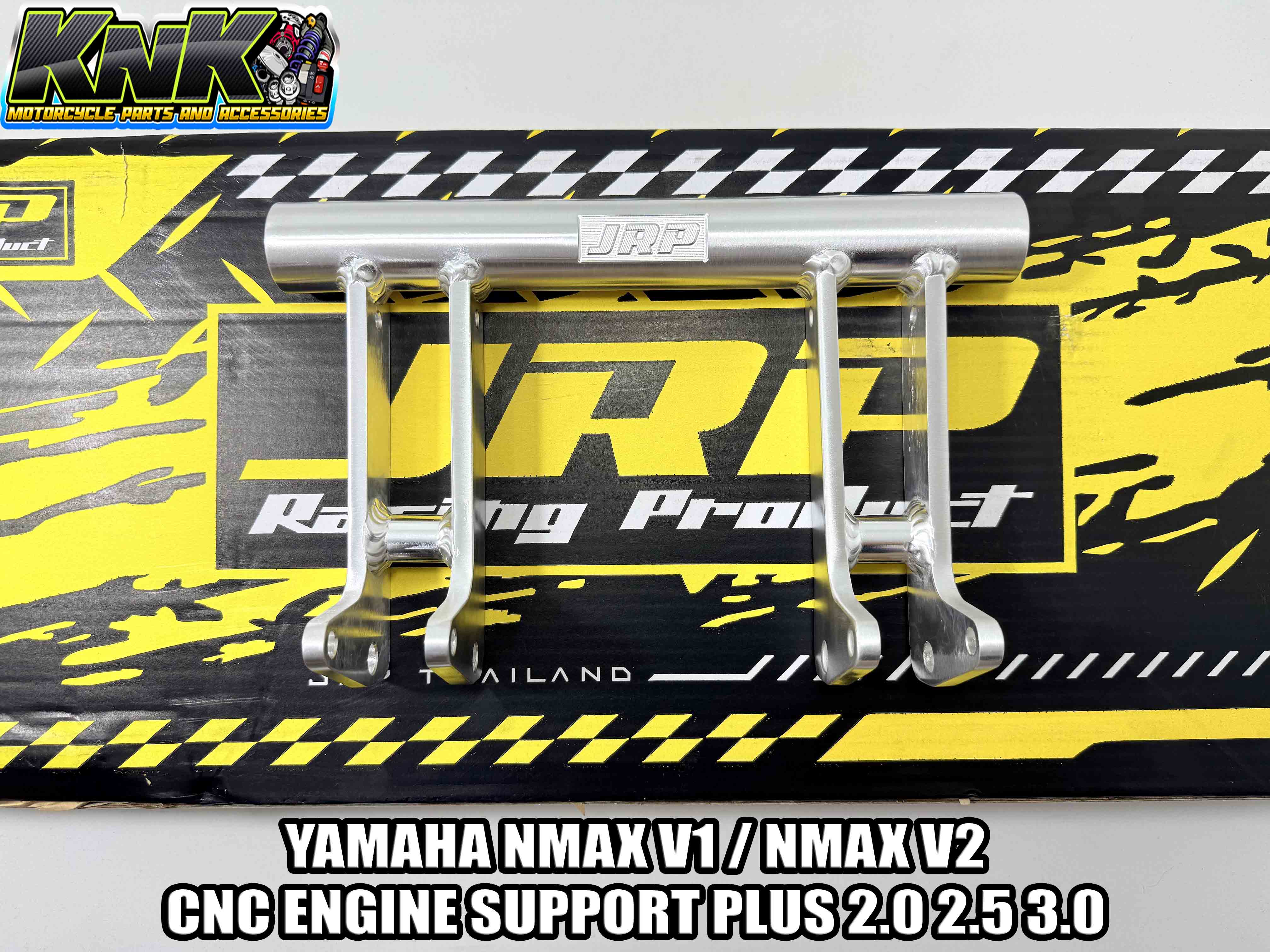 JRP THAILAND CNC PURE ALLOY ENGINE SUPPORT +2 +2.5 +3 FOR MIO SPORTY ...