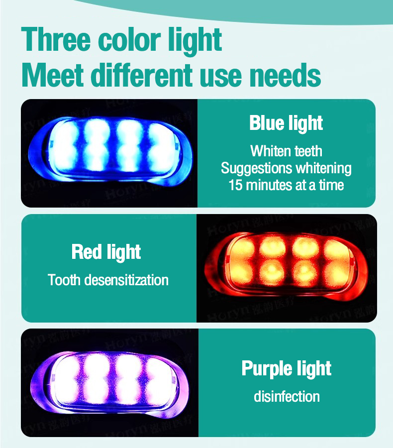 Dental Teeth Whitening Machine LED Light Professional Cold Light ...