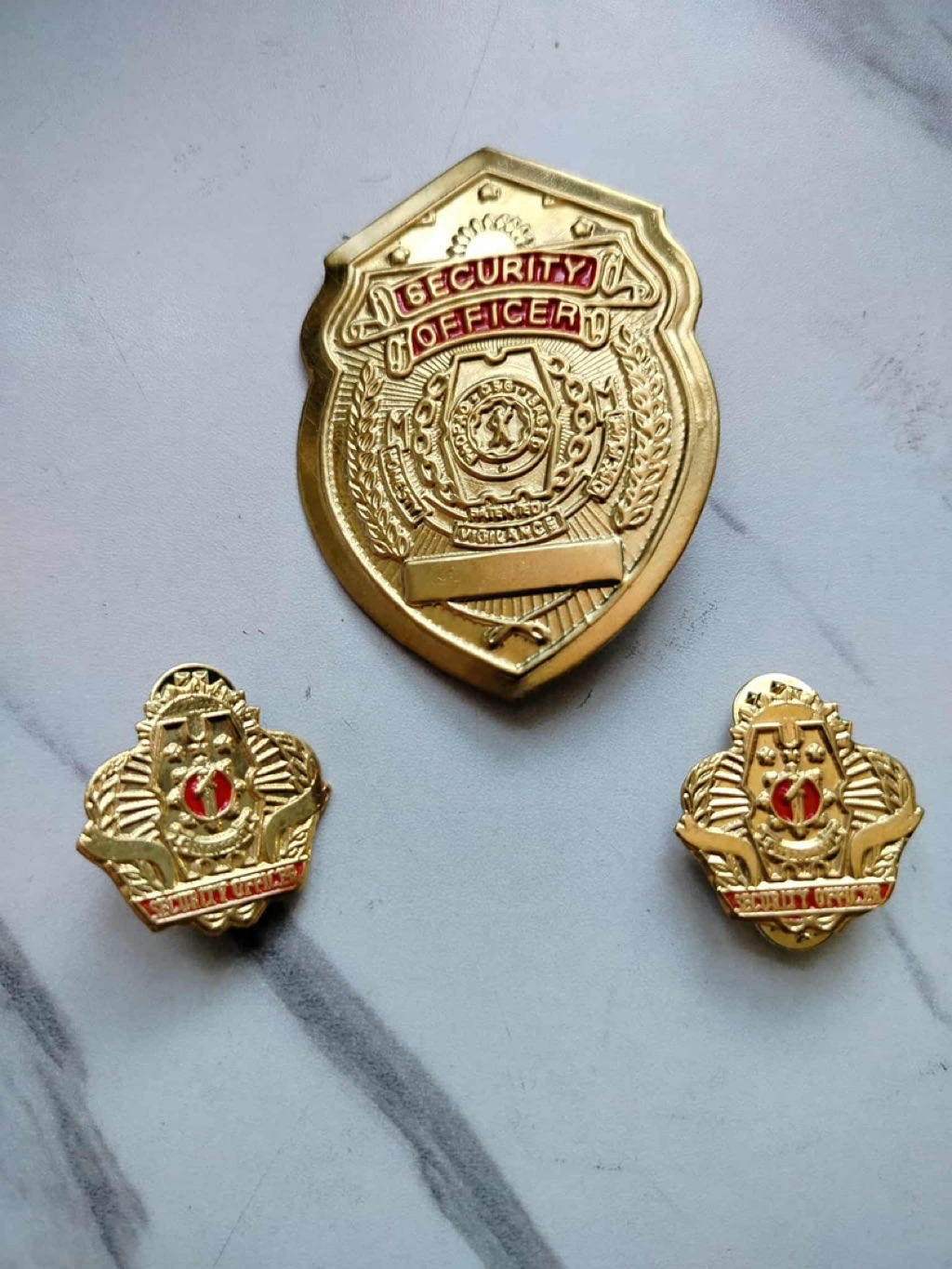 Bodge and collarpin for Security Guard officers | Shopee Philippines