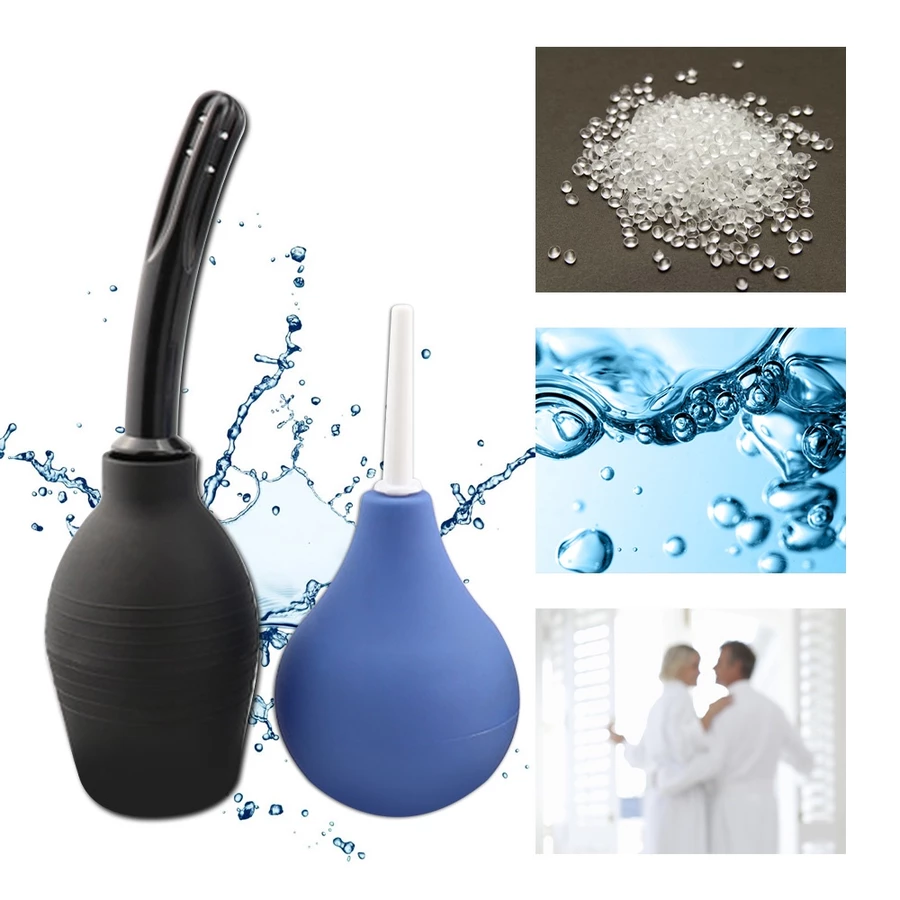 Discreet package Syringe Anal Cleaner Clean Stream Enema Colon Adult ...