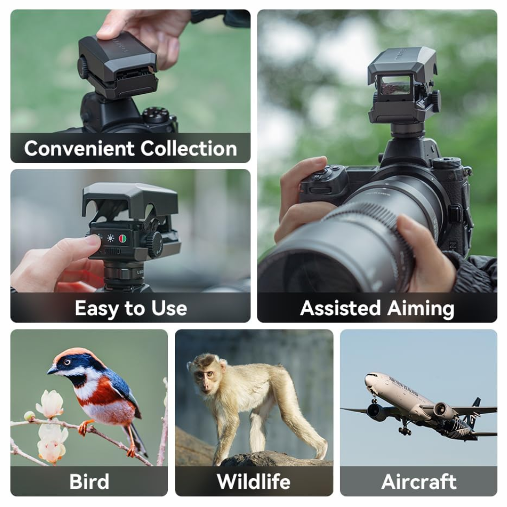 TTArtisan Dot Sight Red/Green Reticle for Telephoto Lens Hot Shoe Mount ...