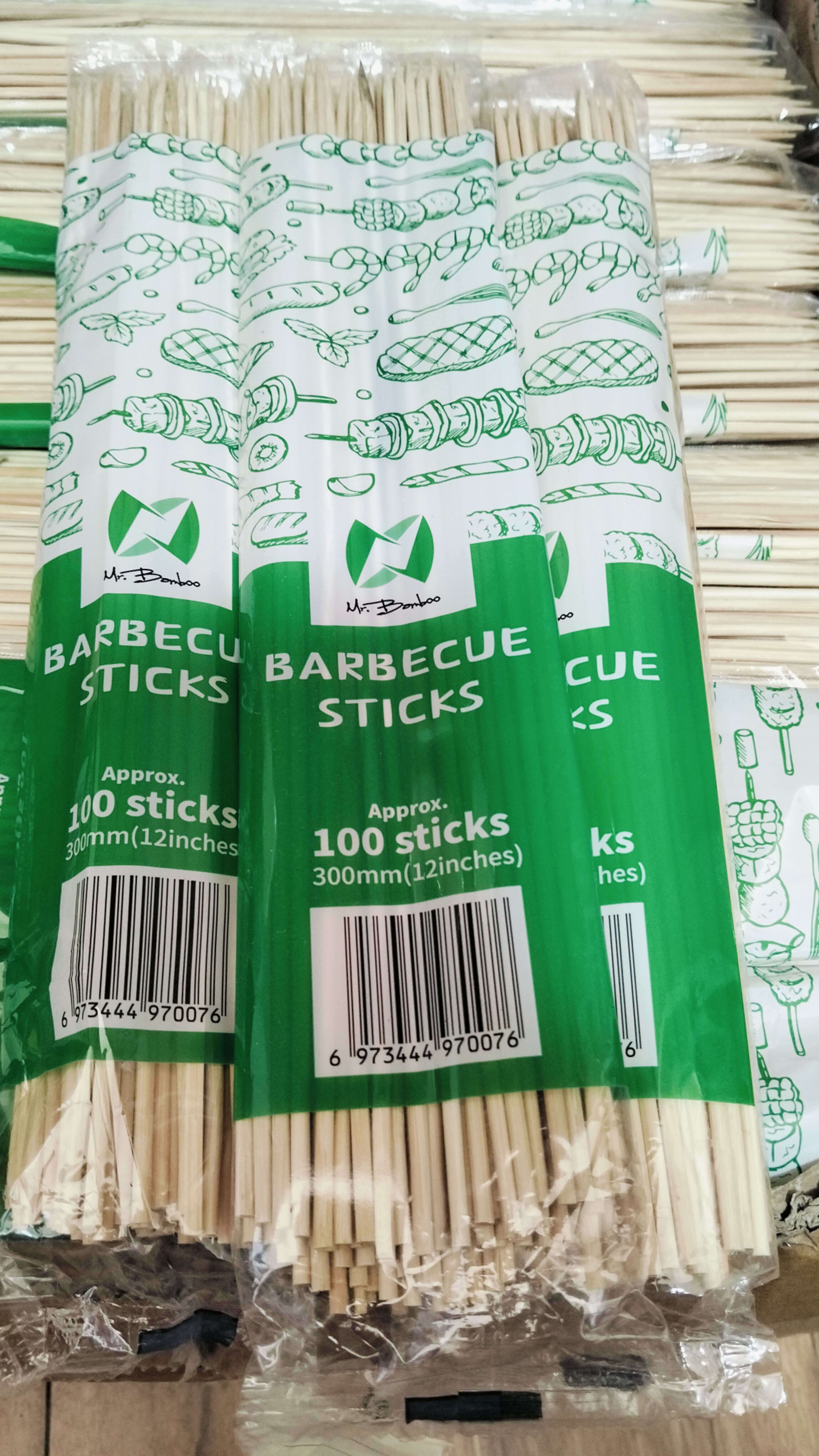 Barbeque sticks 100pcs 3mm( 12inches) | Shopee Philippines