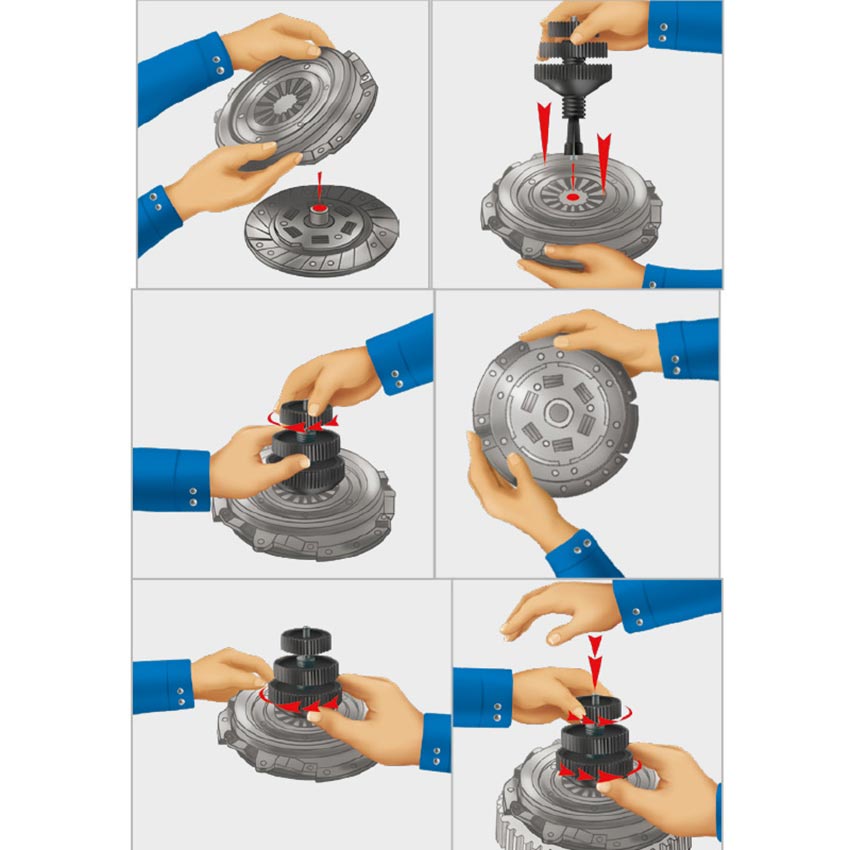 Car Universal Clutch Alignment Centering Disassembly Tool alignment ...