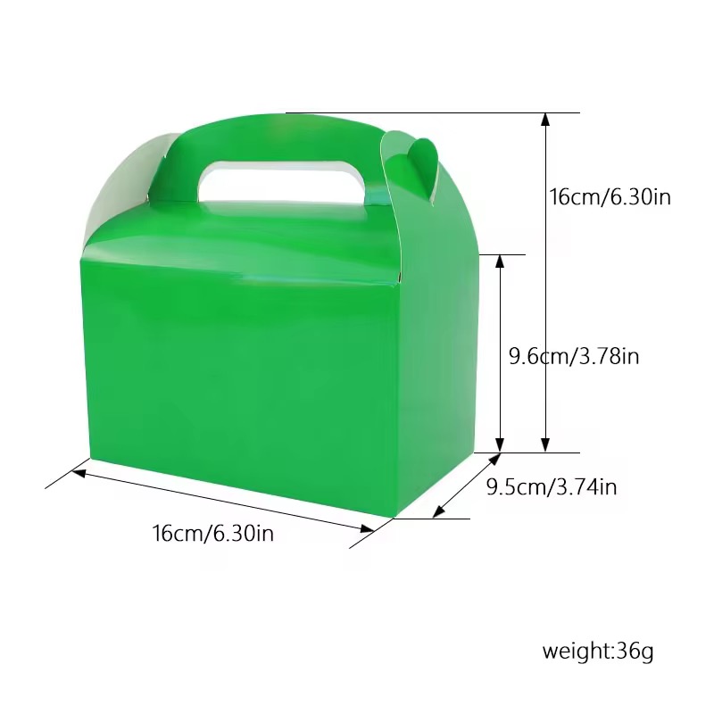 Gable Box, Gift Box, Loot Box for Birthday, Box for Giveaways, Candy ...