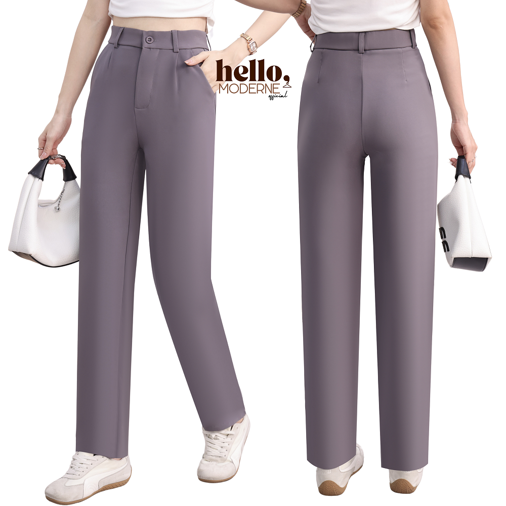 Hello Moderne High Waist Trouser Regular Fit No Garter HM249-1 ...