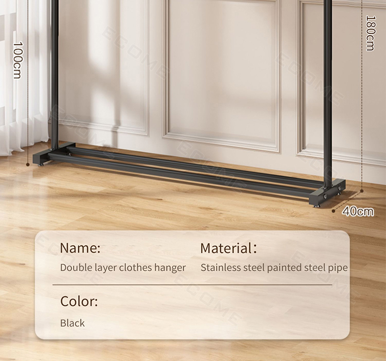 Sampayan Stainless Double Layer Clothes Rack Metal Clothes Hanger ...