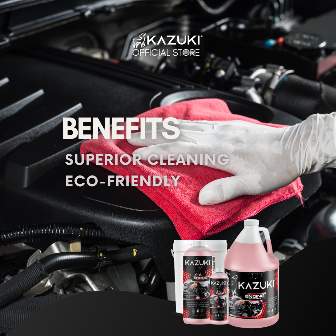 Kazuki Red Engine Cleaner Spray for Car Degreaser Engine Degreaser ...